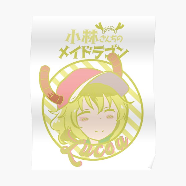 "MISS KOBAYASHI'S DRAGON MAID: LUCOA" Poster for Sale by FunGangStore ...