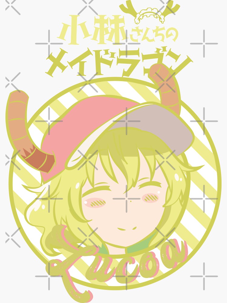 "MISS KOBAYASHI'S DRAGON MAID: LUCOA" Sticker for Sale by FunGangStore ...