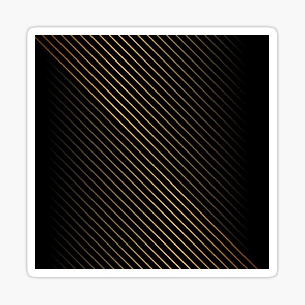 "Art Deco Luxury Black gold" Sticker for Sale by adriana83 | Redbubble