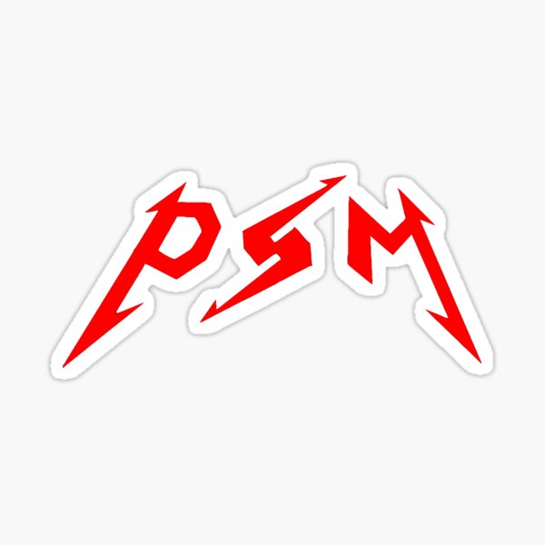 "PSM Logo" Sticker for Sale by PSM-Shop | Redbubble
