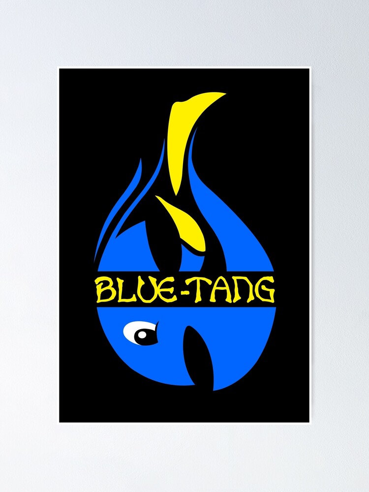 "Blue Tang" Poster for Sale by wloem | Redbubble