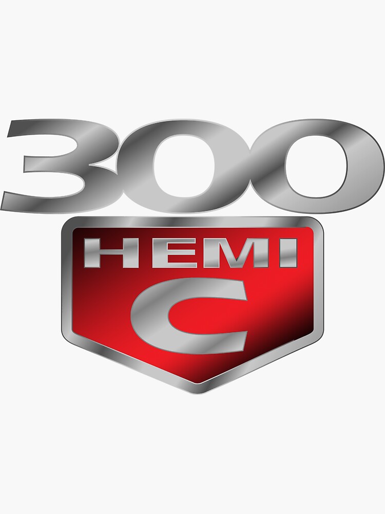 "300C HEMI" Sticker for Sale by Hayorik | Redbubble
