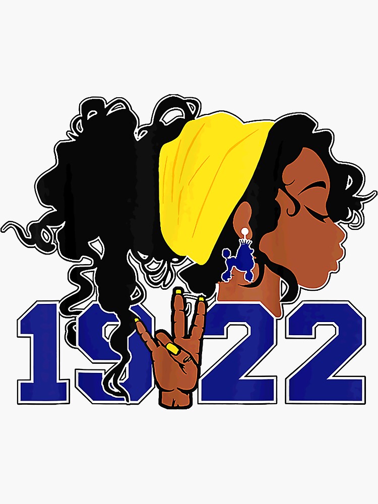 "Women SGRho Sigma-1922 Poodle Gamma-Rho Hand Sign" Sticker for Sale by ...