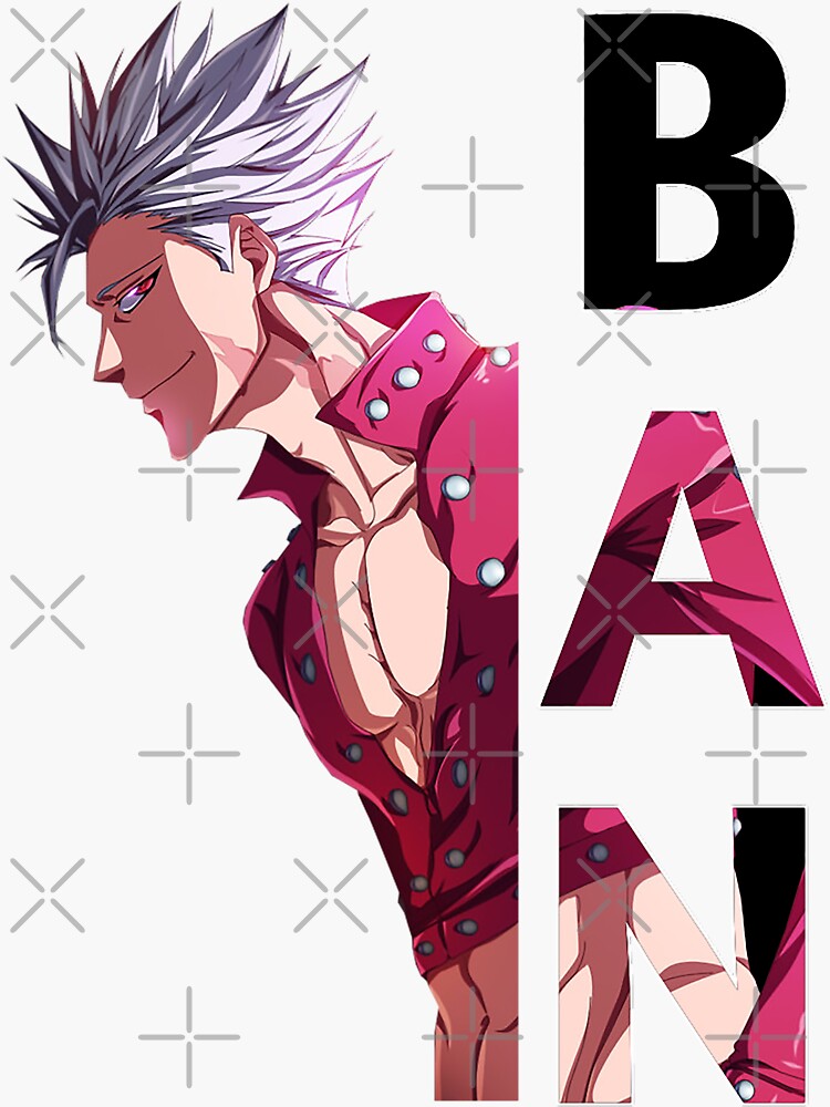 "Ban - Seven Deadly Sins" Sticker for Sale by shiriru | Redbubble
