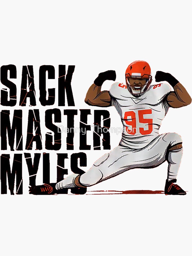 "Sack master Myles " Sticker for Sale by Danny-Thompson | Redbubble