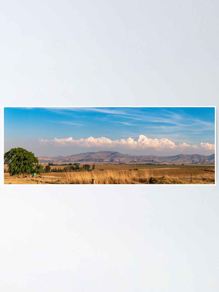 "South Africa Rural Landscape Panorama" Poster by PCB1981 | Redbubble