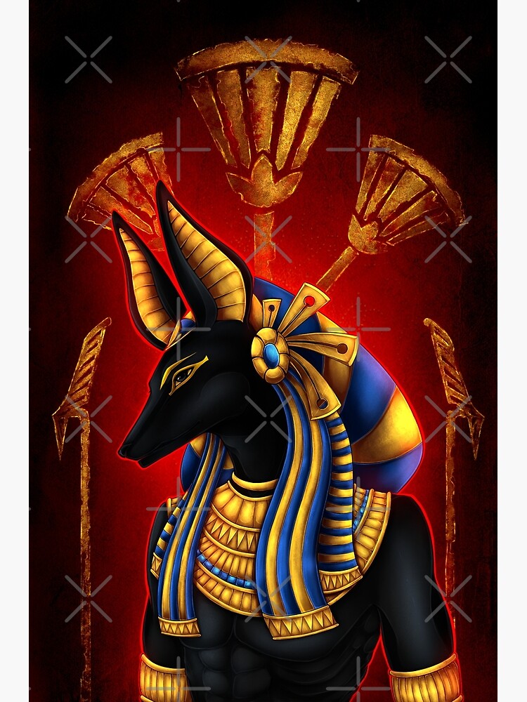 "Anubis" Poster for Sale by varjopihlaja | Redbubble