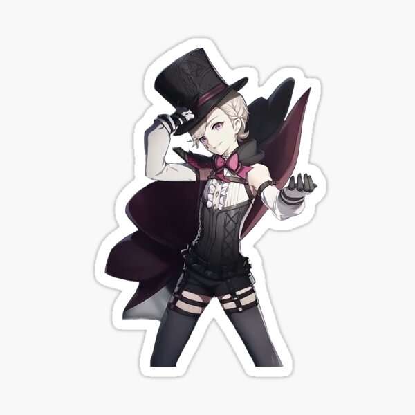 "Genshin Impact Lyney Sticker" Sticker for Sale by pokeenix | Redbubble