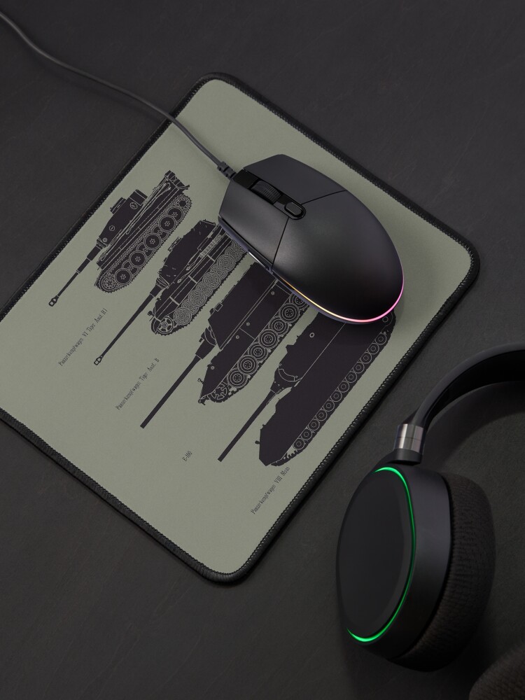 Alfombrilla de ratón for Sale con la obra «tanques pesados alemanes» de ...