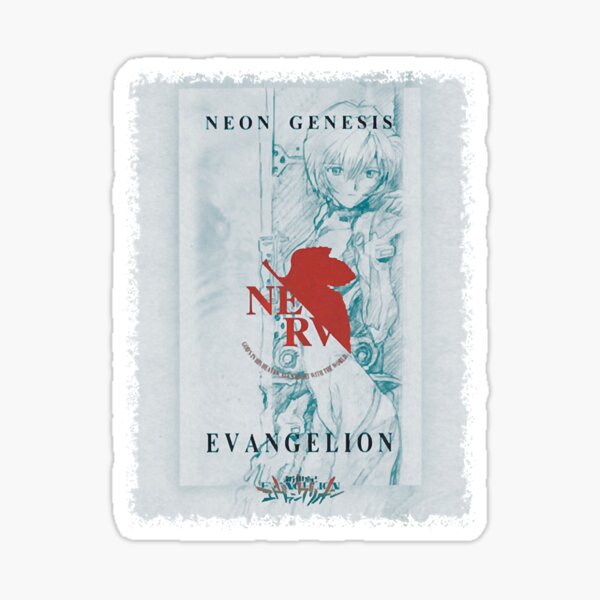 "NGE - Rei I " Sticker for Sale by LukeForrest | Redbubble