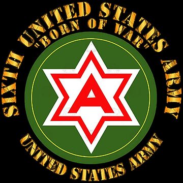 "6th United States Army - US Army " Sticker for Sale by CooganSay ...