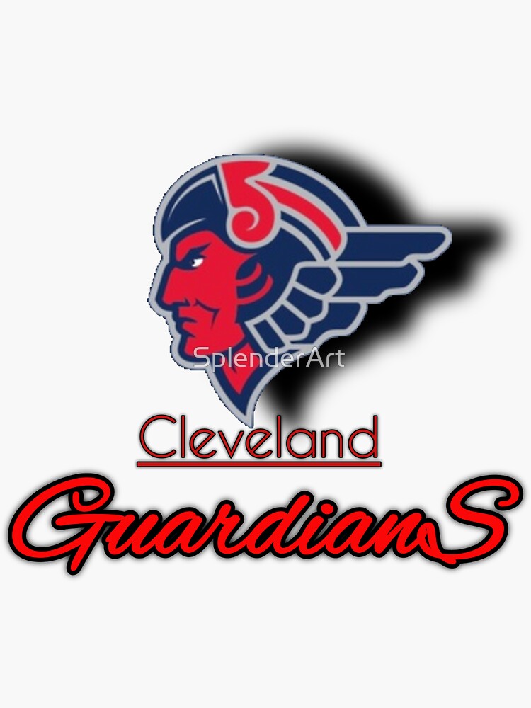 "Cleveland guardians" Sticker for Sale by SplenderArt | Redbubble
