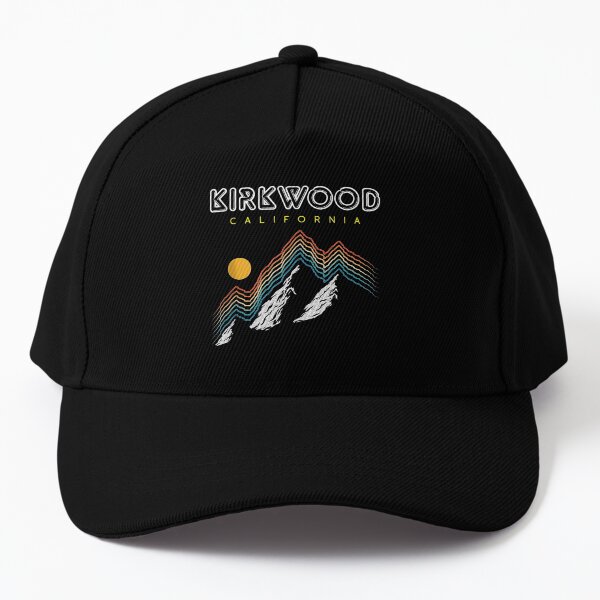 "Kirkwood, California - USA Ski Resort 1980s Retro" Cap for Sale by ...