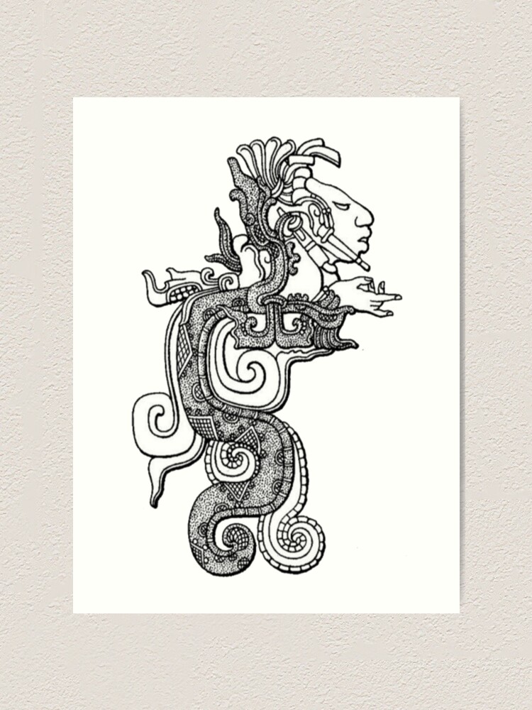 "Kukulkan" Art Print by los-ancients | Redbubble