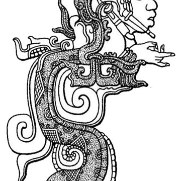 "Kukulkan" Sticker for Sale by los-ancients | Redbubble