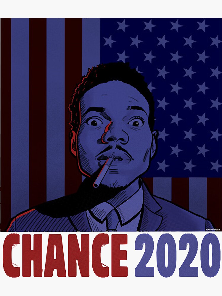 "Chance 2020 " Sticker for Sale by CooganSay | Redbubble
