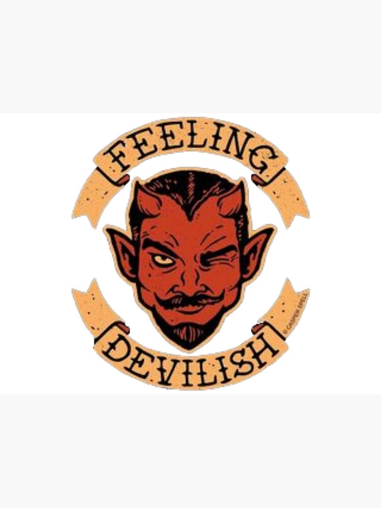 "Devilish" Poster for Sale by cold-cabana | Redbubble