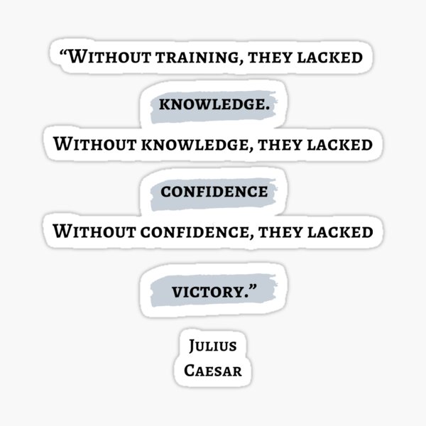 "Julius Caesar Quote" Sticker for Sale by Ykaar | Redbubble