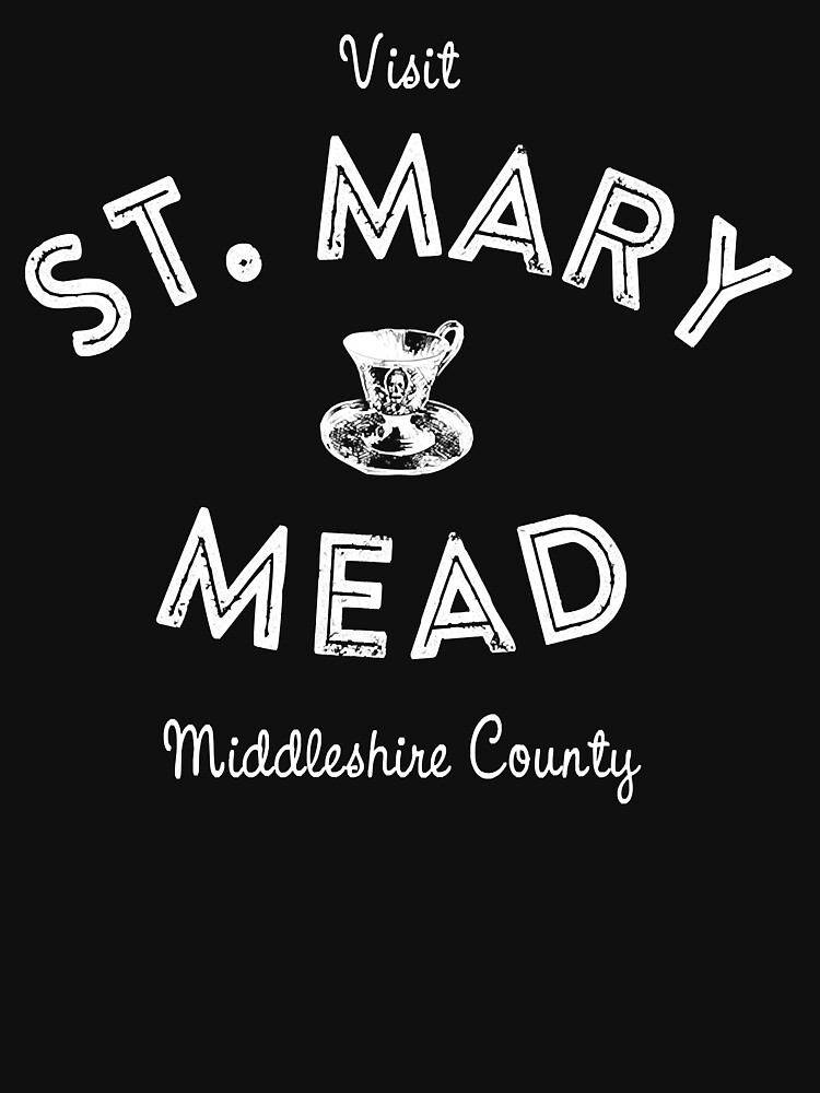 "Visit St Mary Mead" T-shirt for Sale by TerryGuerin | Redbubble ...