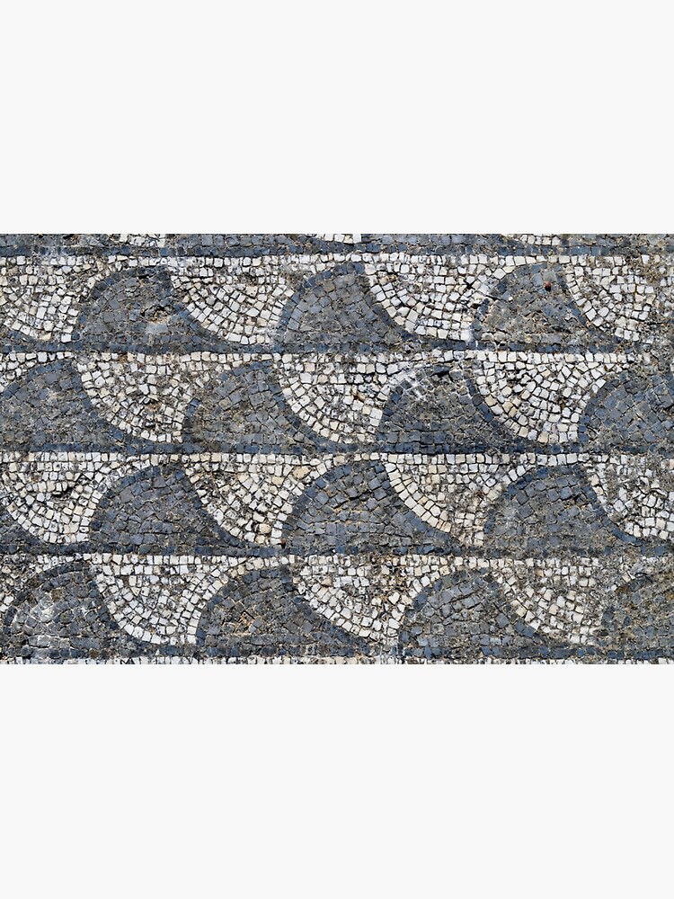 "Wavy Pattern - Ancient Roman Mosaic" Sticker for Sale by AngeloDeVal ...