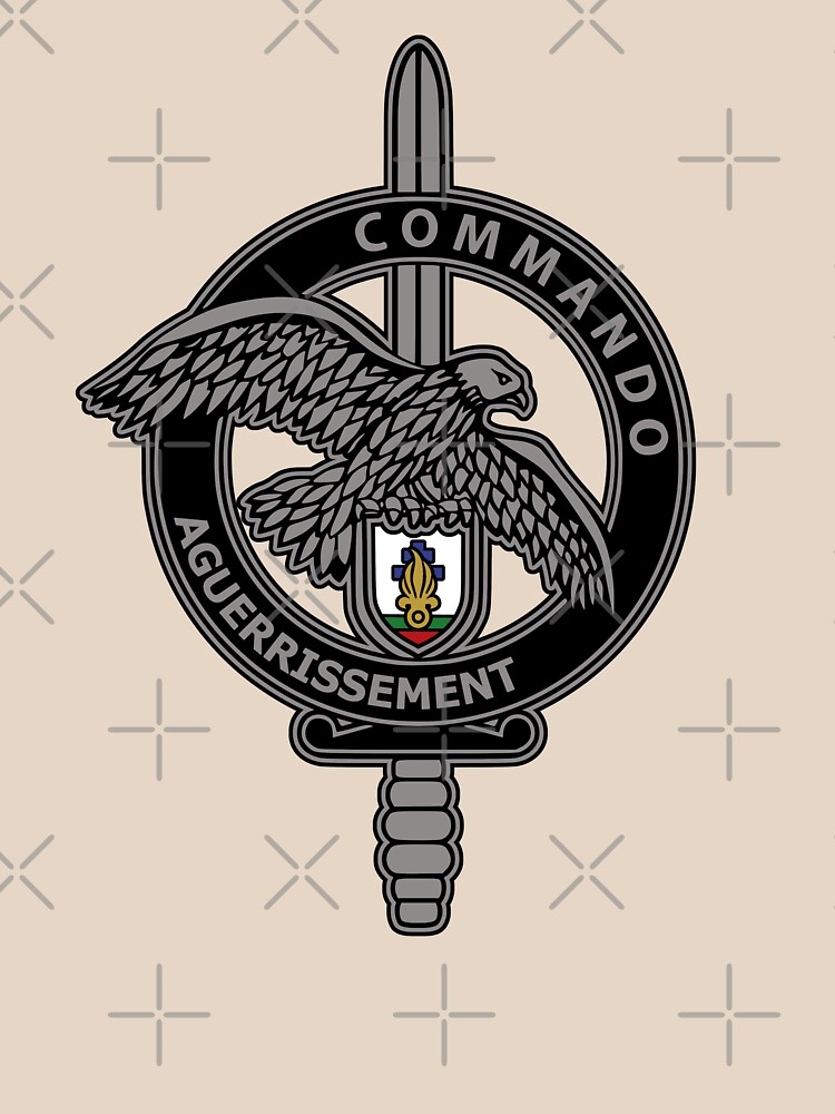"French Foreign Legion Commando Training Badge" Classic T-Shirt for ...
