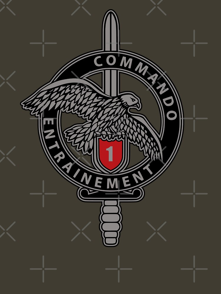 "French Commando Training Badge" T-shirt for Sale by sirglennbo ...