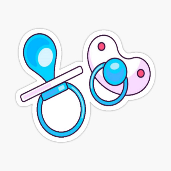 "pacifier" Sticker for Sale by dongila5 | Redbubble