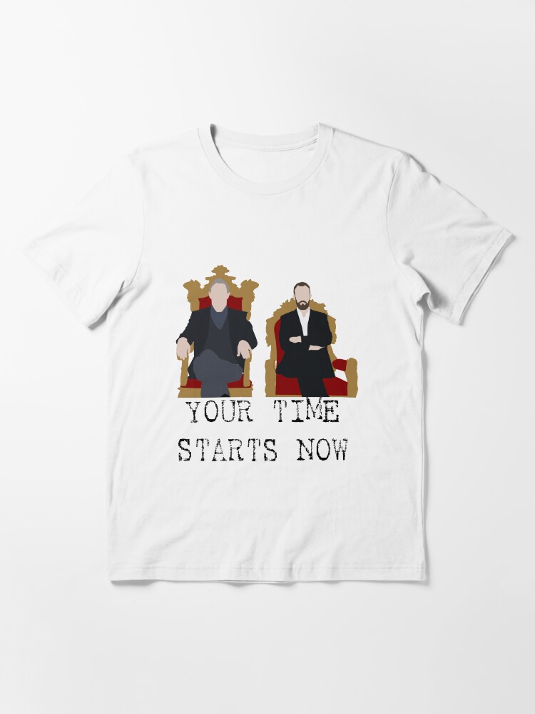 "Your Time Starts Now. Taskmaster" T-shirt for Sale by HeardUWereDead ...
