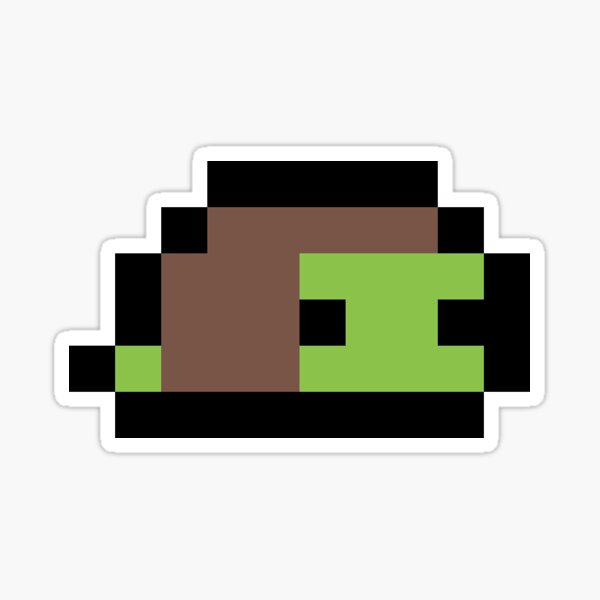 "pixel art turtle" Sticker for Sale by nnetso | Redbubble