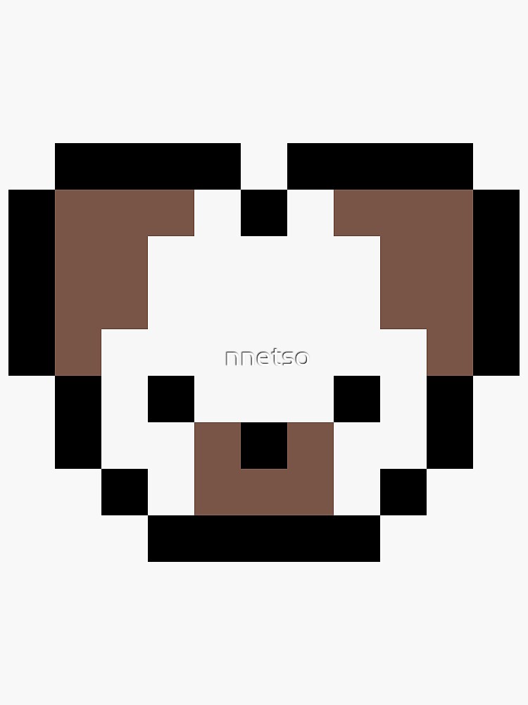 "pixel art puppy" Sticker for Sale by nnetso | Redbubble