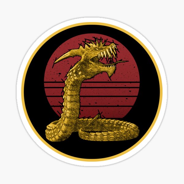 "Legendary Animals - Dragon Snake" Sticker for Sale by Myth-Creatures ...