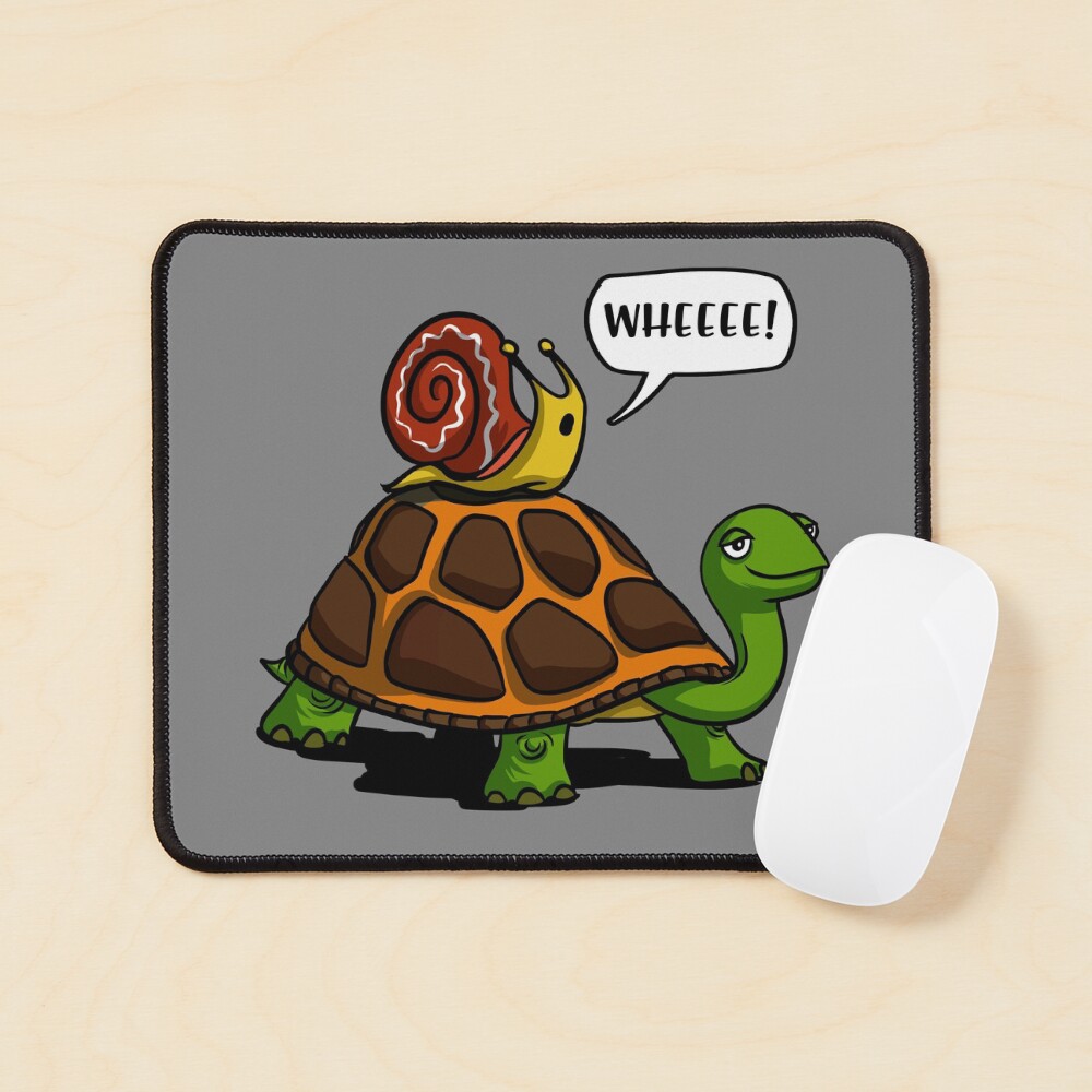 "Snail Riding Turtle" Sticker for Sale by Nikolay Lachezarov Todorov ...