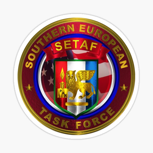 "Southern European Task Force (SETAF)" Sticker for Sale by ...