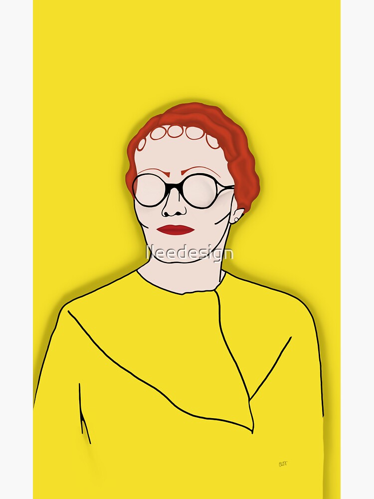 "miss Lemon" Sticker for Sale by Ileedesign | Redbubble