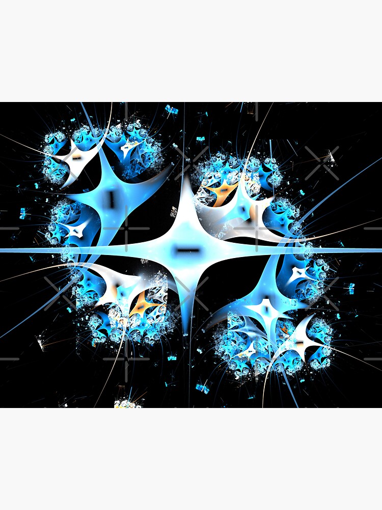 "Turquoise Star Universe" Sticker for Sale by KimSyOk | Redbubble