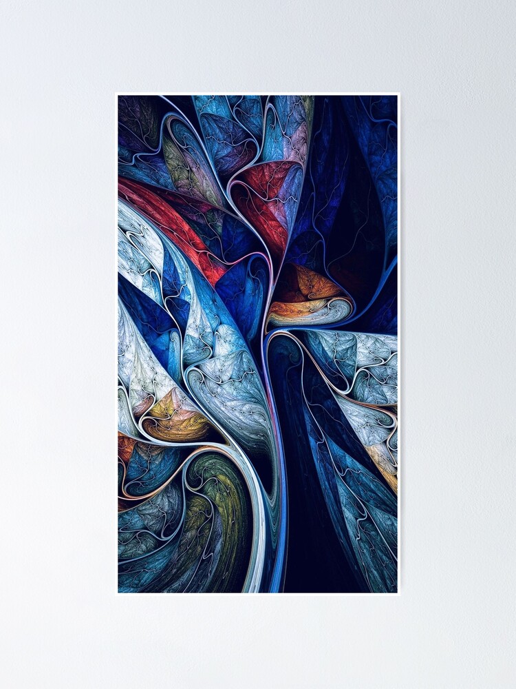 "Blue Marble Fantasy" Poster by KarmicMoon | Redbubble
