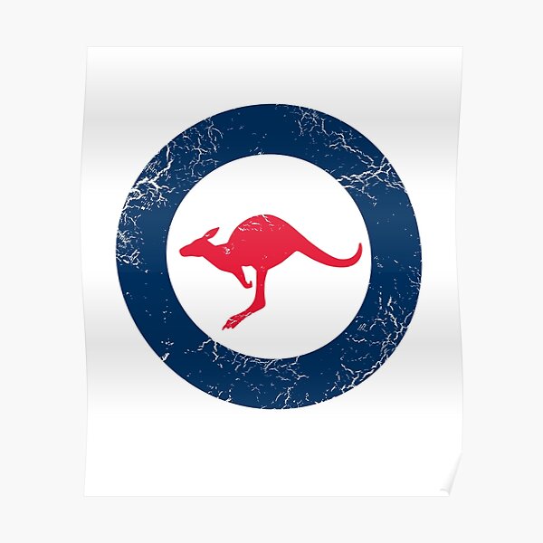 "Military Roundels - RAAF - Royal Australian Air Force" Poster for Sale ...