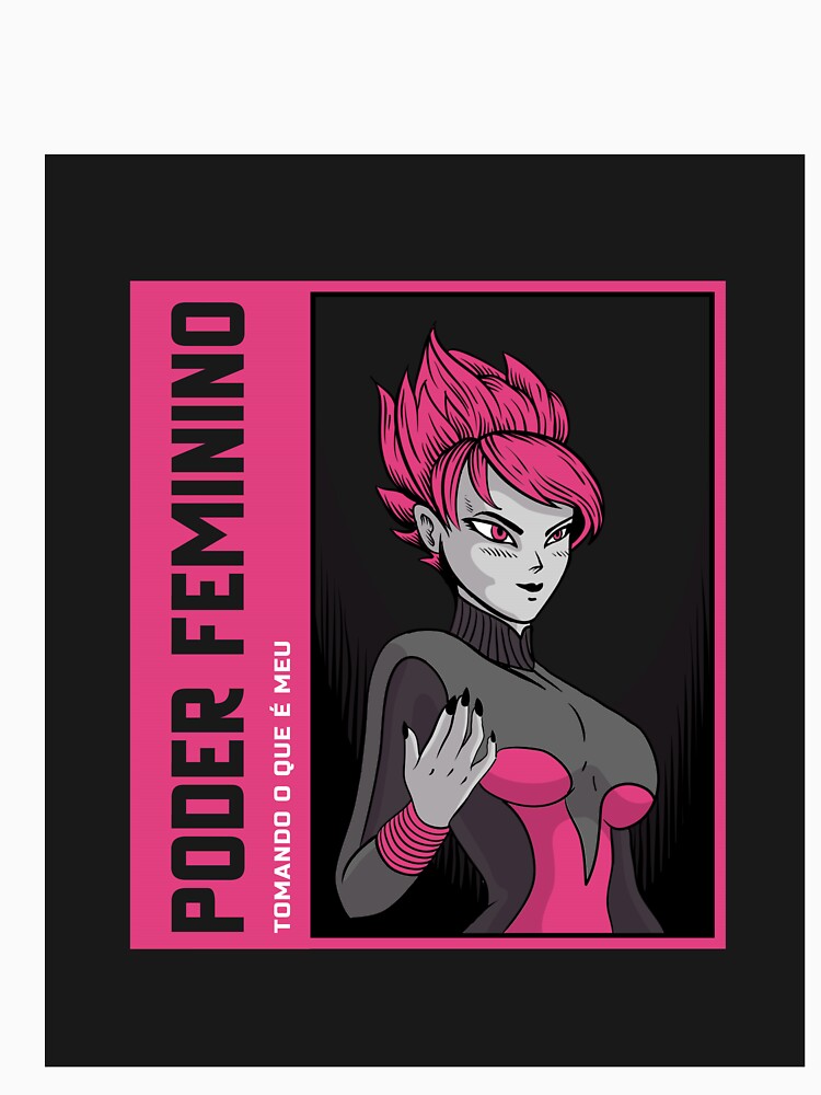 "PODER FEMENINO Anime Superhero Spanish Design" T-shirt for Sale by ...
