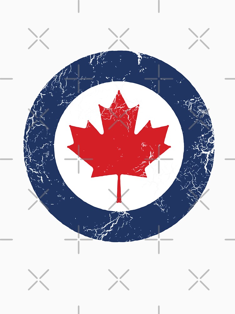 "Military Roundels - Royal Canadian Air Force - RCAF" T-shirt for Sale ...