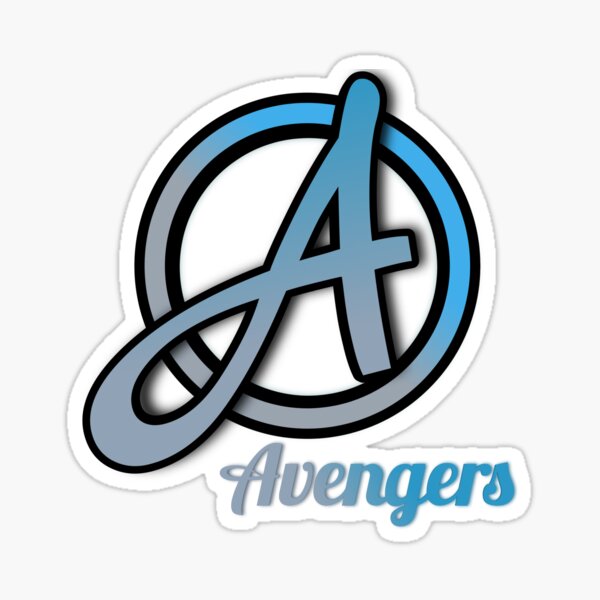 "Avengers" Sticker for Sale by SplenderArt | Redbubble
