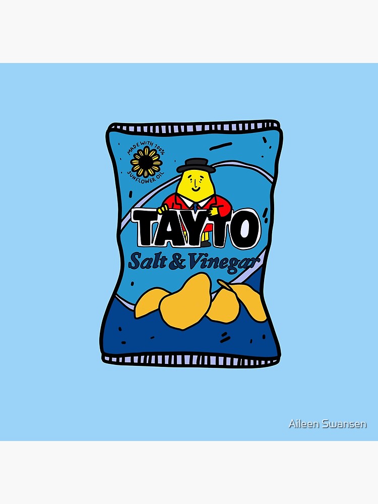 "Salt and Vinegar Mr. Tayto" Poster for Sale by aileenswansen | Redbubble