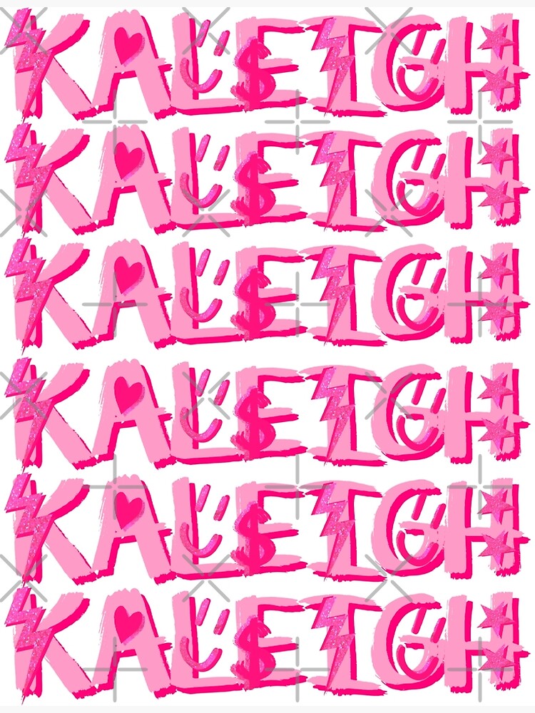"KALEIGH name" Poster for Sale by juliasantos5 | Redbubble