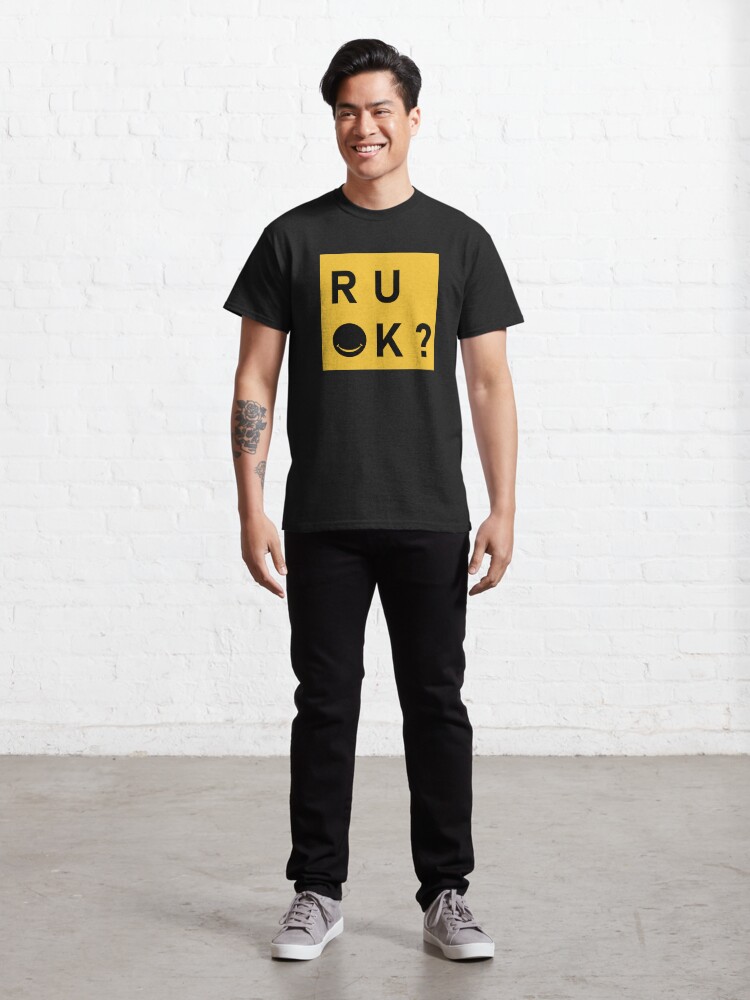 "R u ok ? day, for are you ok" T-shirt by hafidbds | Redbubble