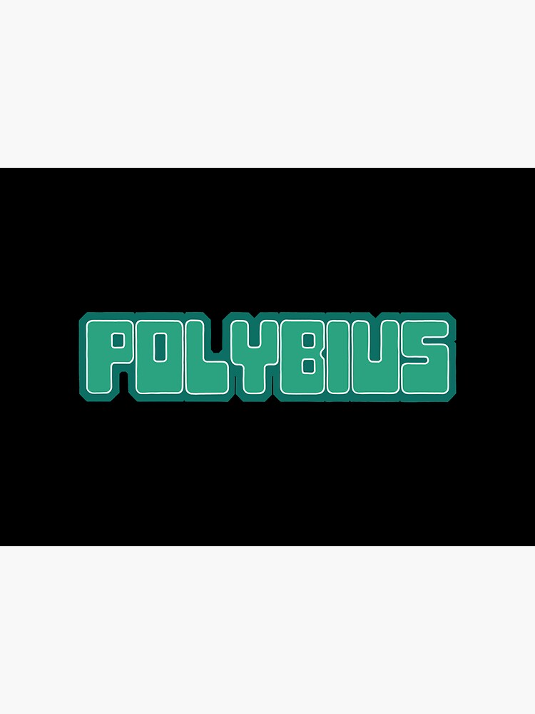"Polybius logo" Sticker for Sale by ChillerTyp | Redbubble