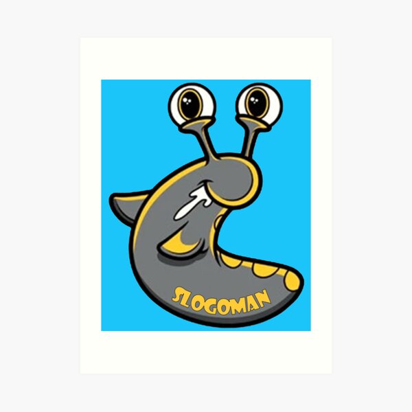 "Roblox Game Slogoman Logo" Art Print by SkyRed233 | Redbubble