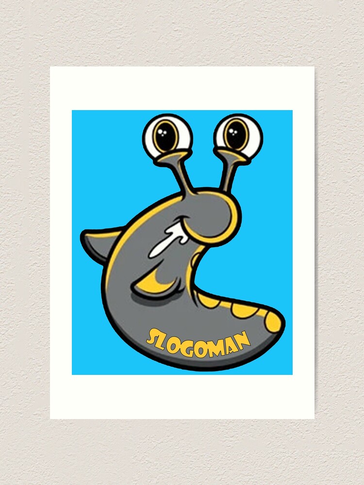 "Roblox Game Slogoman Logo" Art Print by SkyRed233 | Redbubble