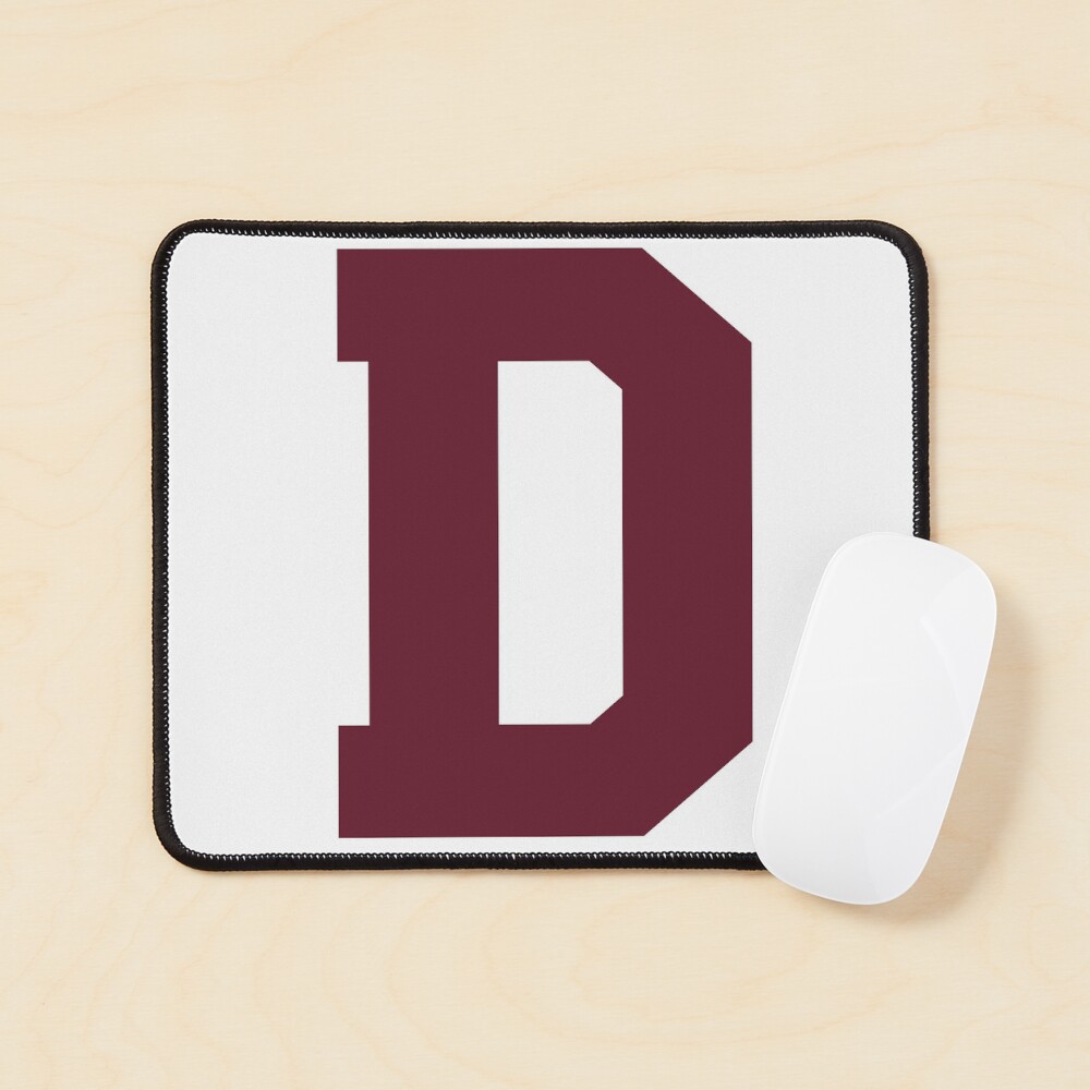 "Alphabet, Maroon D, Sports letter D" Sticker for Sale by TheCultStuff ...