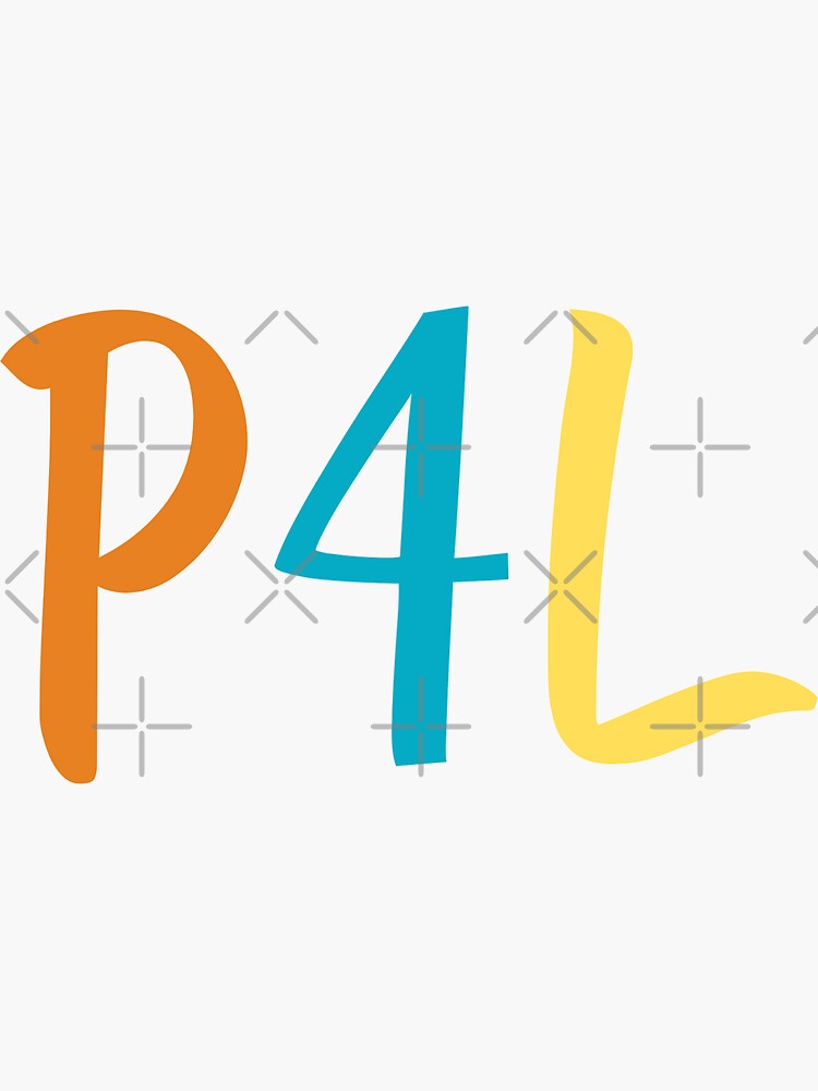 ""P4L" Outer Banks Inspired Design" Sticker for Sale by vbianchi5 ...