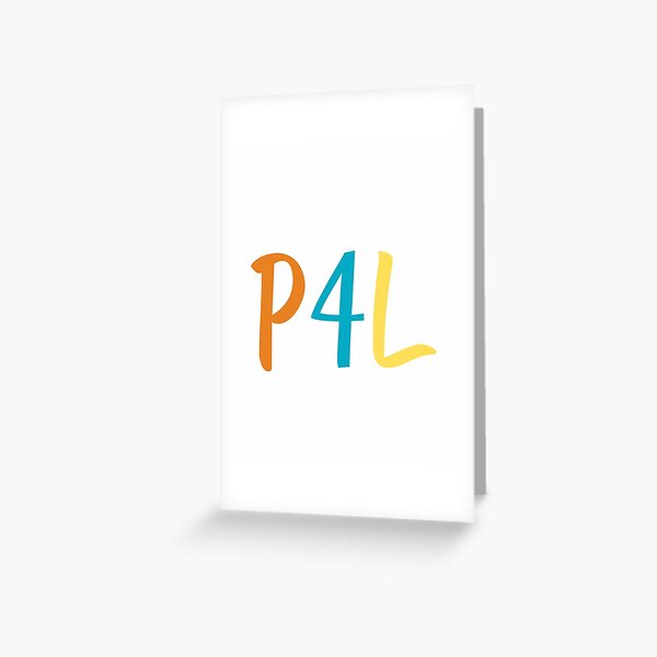""P4L" Outer Banks Inspired Design" Greeting Card for Sale by vbianchi5 ...