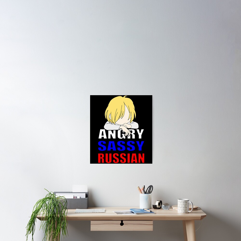 "Yuri On Ice Anime Cartoon About The Professional Skating Team Funny ...